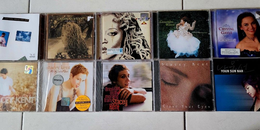 Stacey Kent, Cassandra Wilson, Youn Sun Nah, and Crystal Gayle CD FOR ...