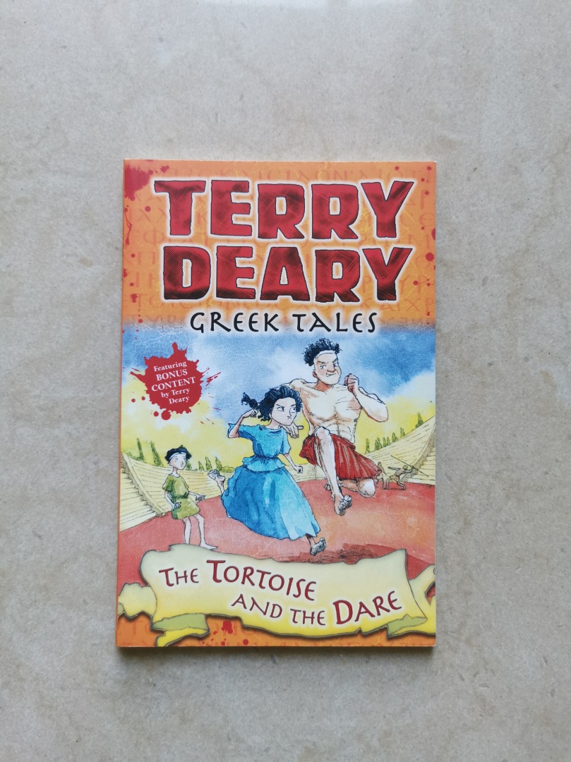 Terry Deary - Greek Tales - The Tortoise and The Dare, 興趣及遊戲, 書本 & 文具 ...