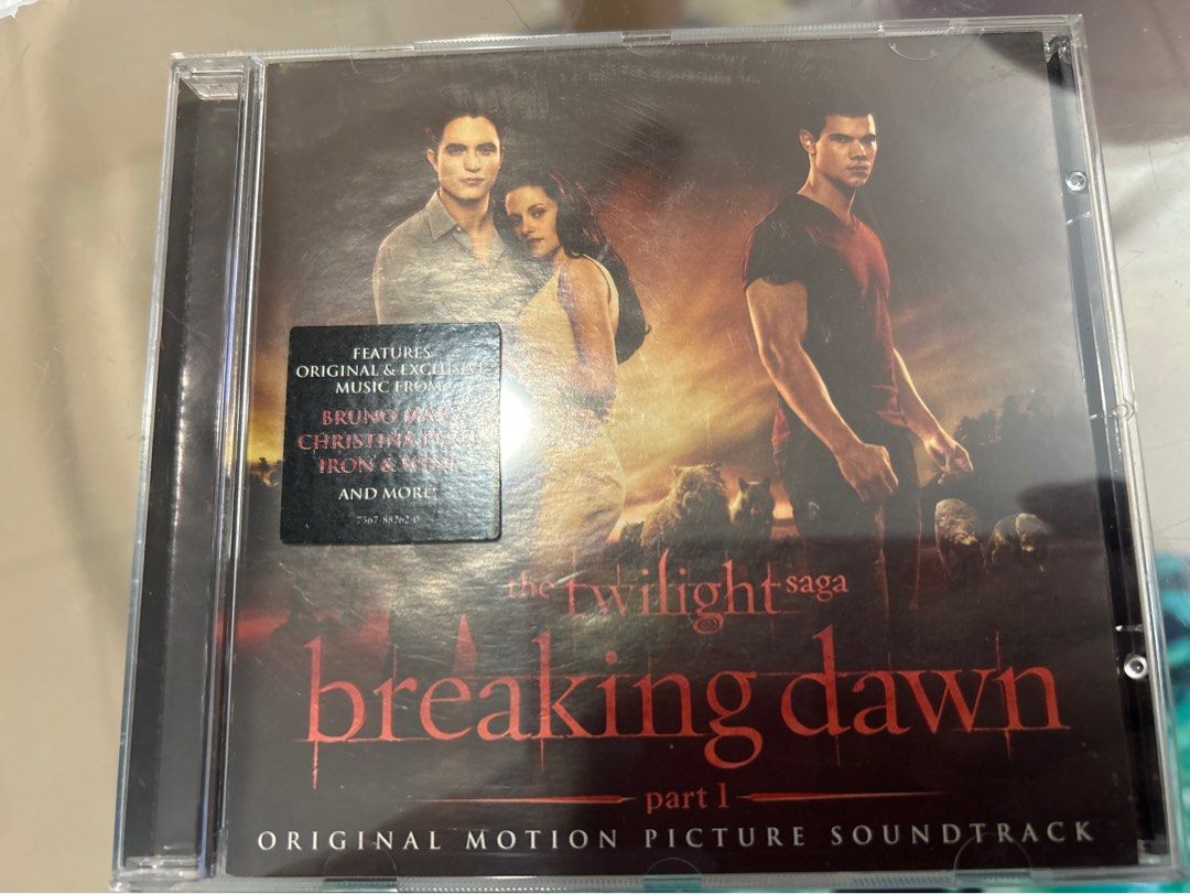 twilight breaking dawn cd