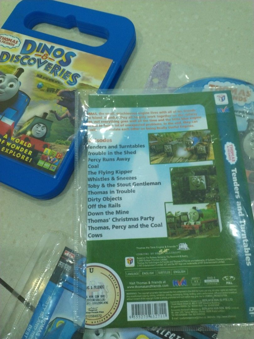 Thomas and Friends Dvd cd, Hobbies & Toys, Music & Media, CDs & DVDs on ...