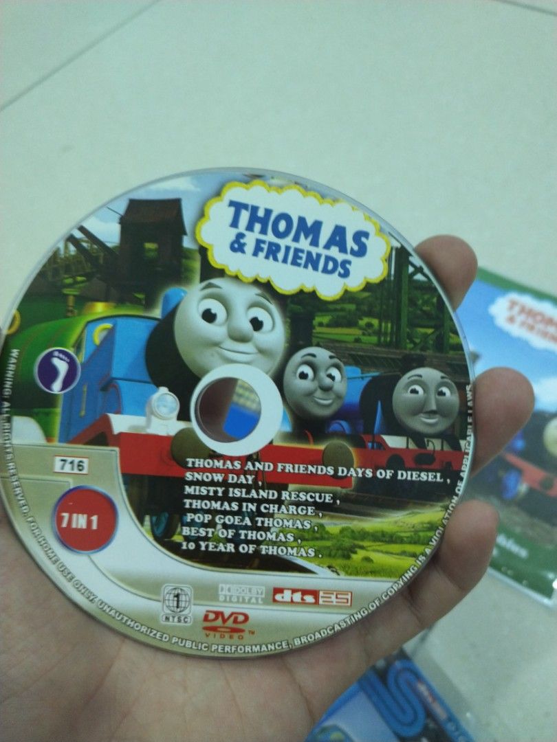 Thomas and Friends Dvd cd, Hobbies & Toys, Music & Media, CDs & DVDs on ...