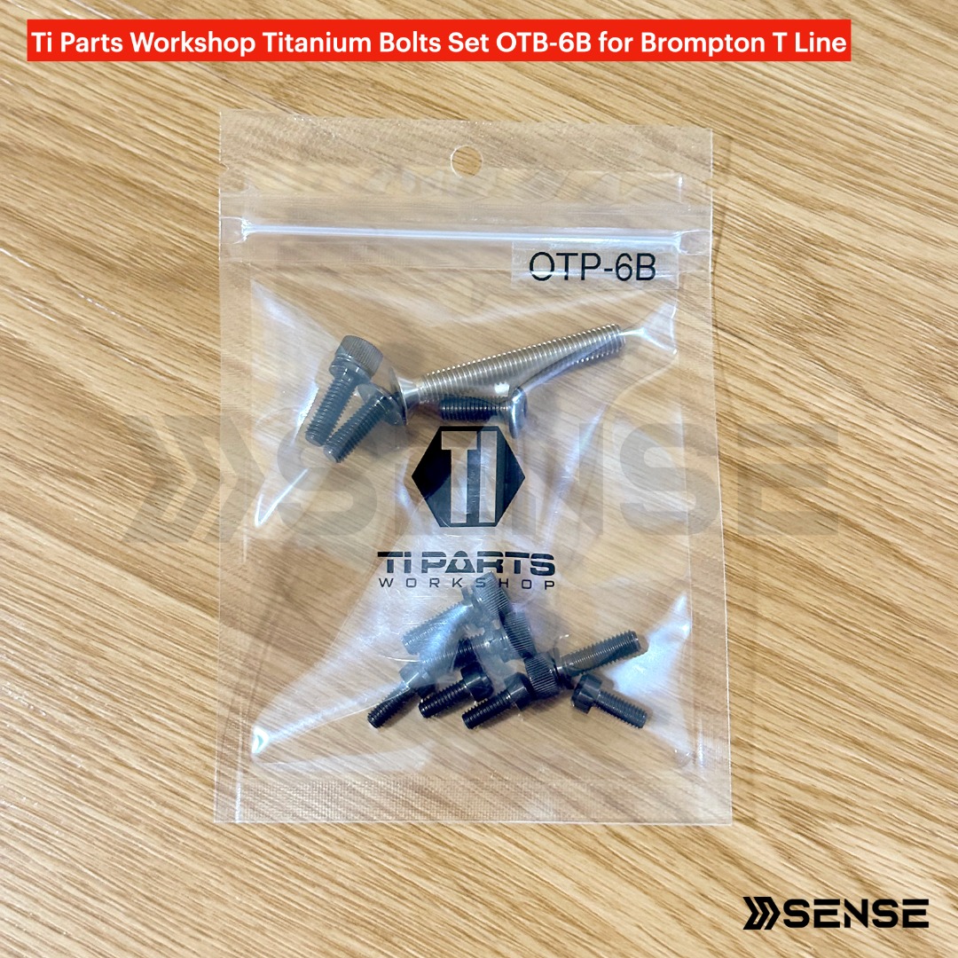 (Ready Stock) Ti Parts Workshop Titanium Bolts Set OTB-6B for Brompton ...