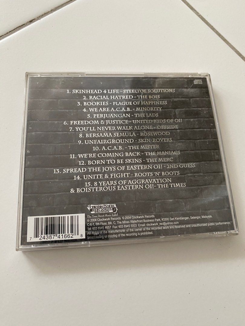 Tribute to ACAB - Vol 1, Hobbies & Toys, Music & Media, CDs & DVDs on ...
