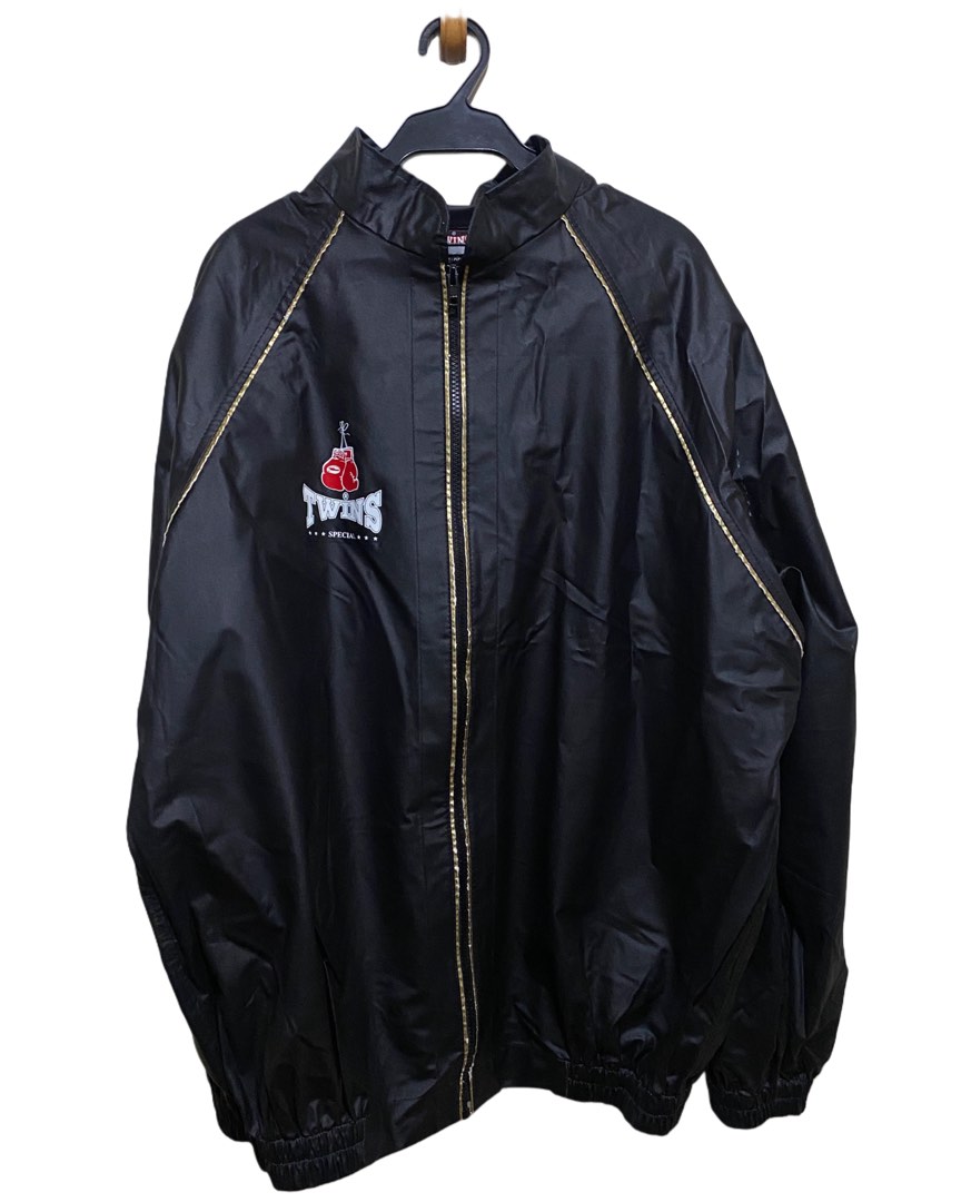 TWINS Special Boxing Vinyl Jacket, Men's Fashion, Activewear on Carousell