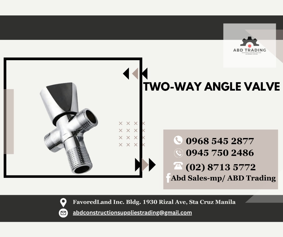 TWO-WAY ANGLE VALVE, Commercial & Industrial, Construction Tools ...