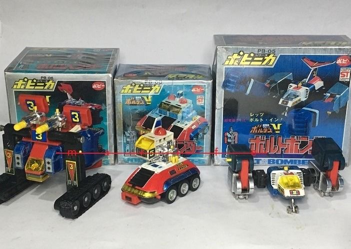 Voltes V volt Frigate & Lander antenna 1977 DX godaikin part ...