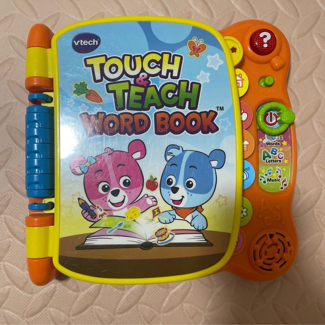 Vtech Touch & Teach Word Book, Hobbies & Toys, Toys & Games on Carousell