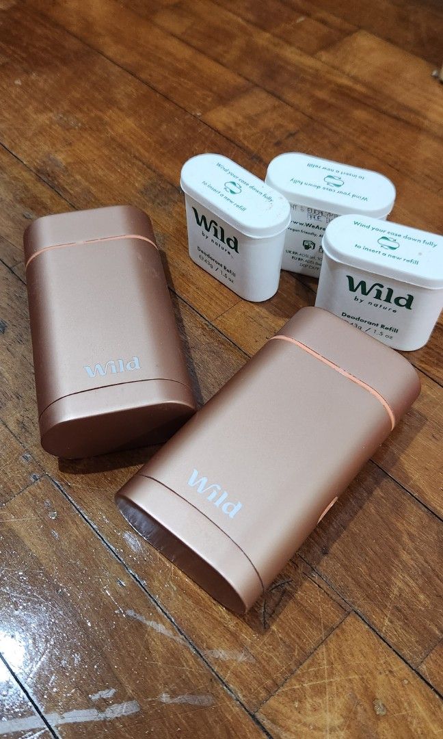 Wild Deodorant Case + refills, Beauty & Personal Care, Bath & Body ...