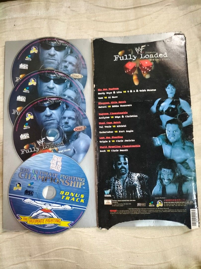 WWF 2000 fully loaded, Hobbies & Toys, Music & Media, CDs & DVDs on ...