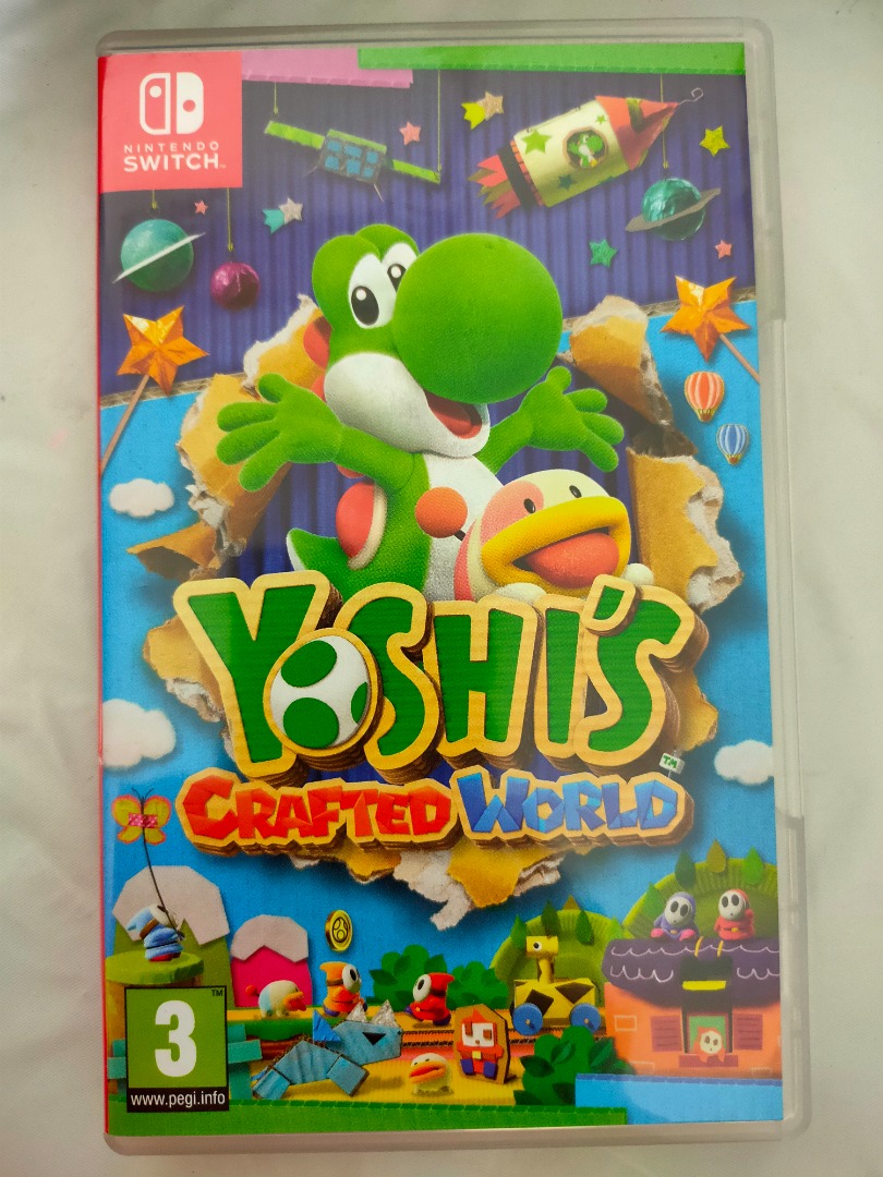 Yoshi's Crafted World (Nintendo Switch Game) OLED V2 V1 Lite, Video Gaming, Video Games ...