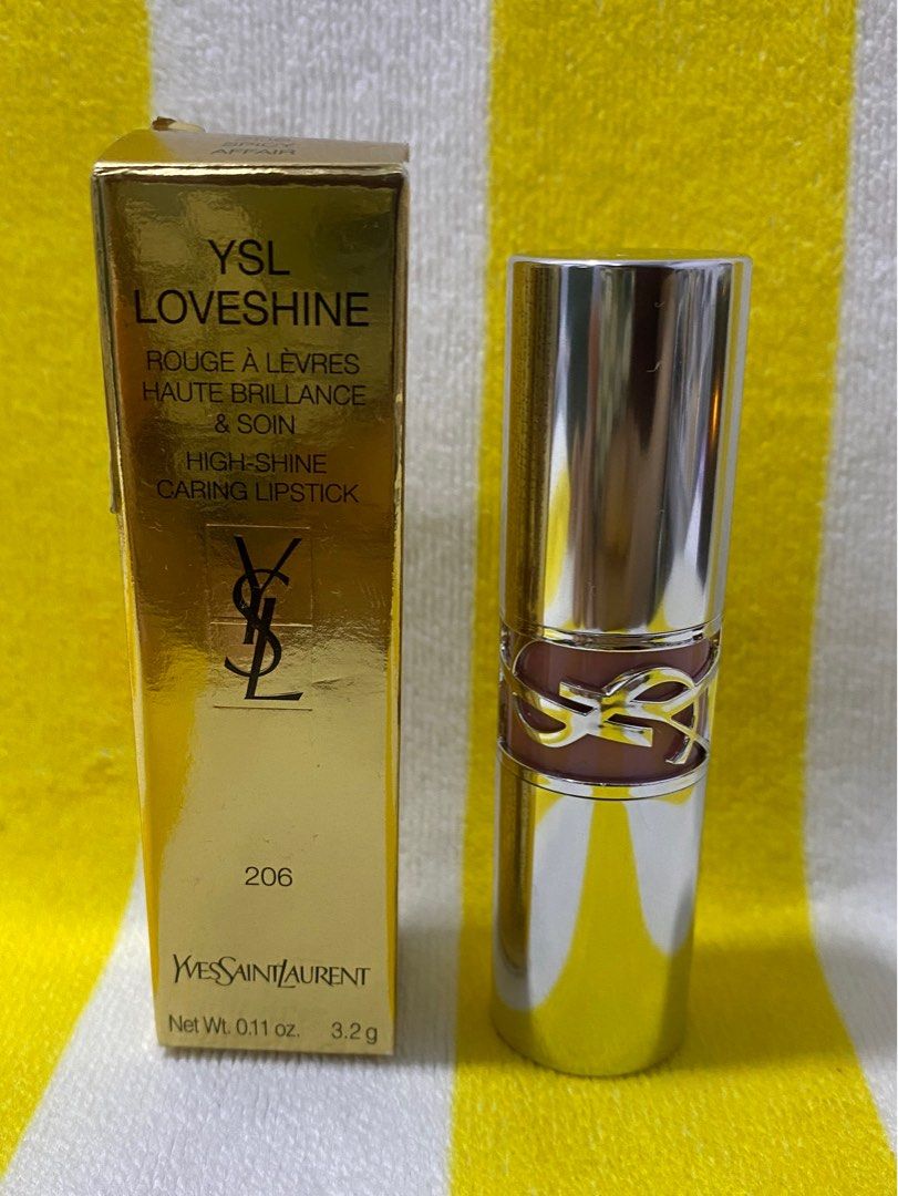 YSL Loveshine Lipstick - 206 (Spicy Affair), Beauty & Personal Care, Face, Makeup on Carousell