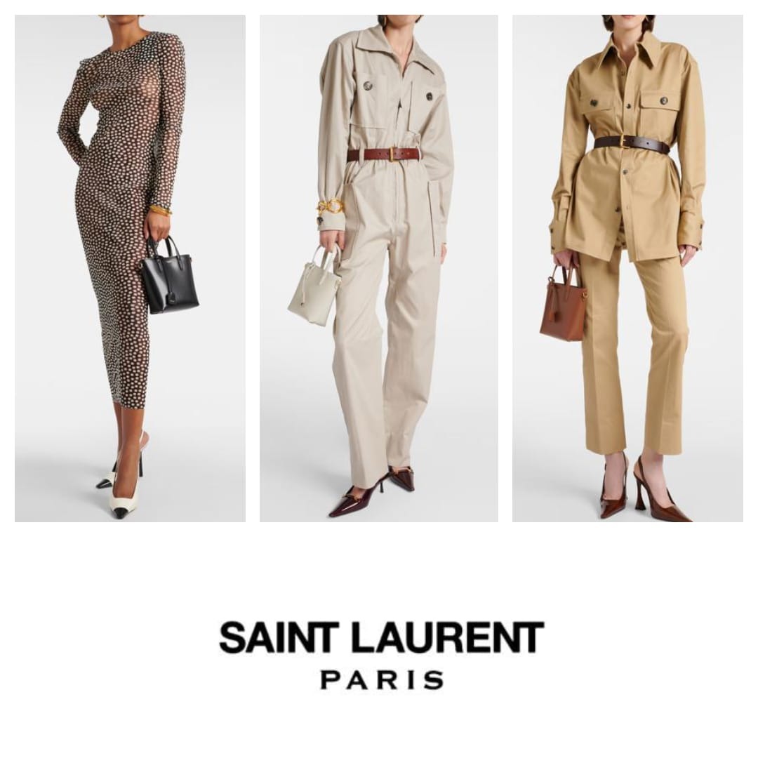 YSL Saint Laurent Mini Toy Shopping Bag in Box Leather, Luxury, Bags ...