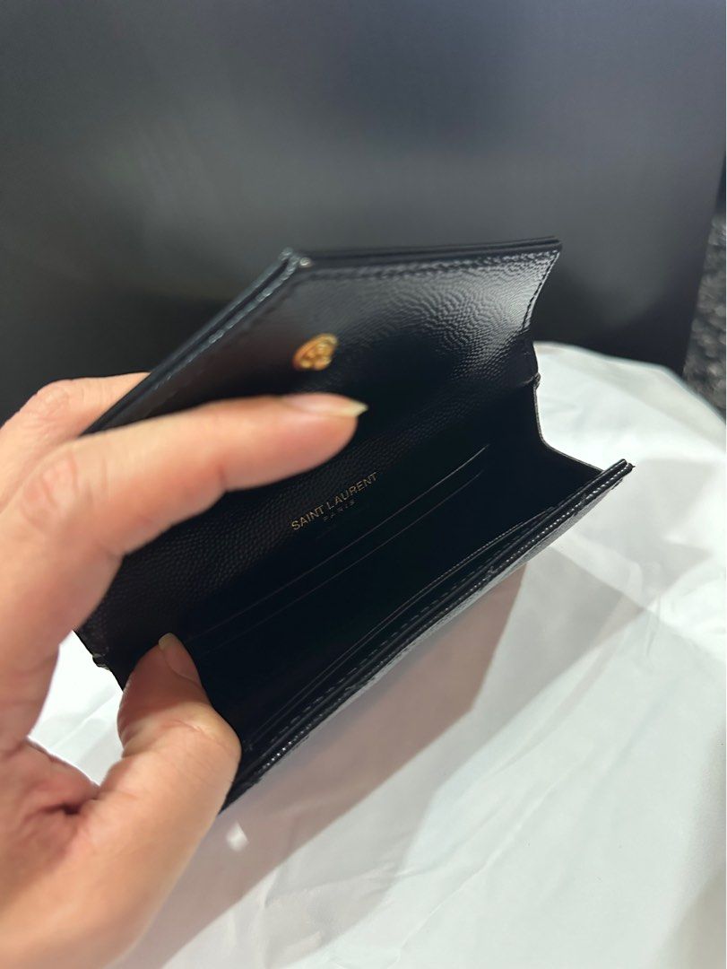 YSL small wallet, Luxury, Bags & Wallets on Carousell