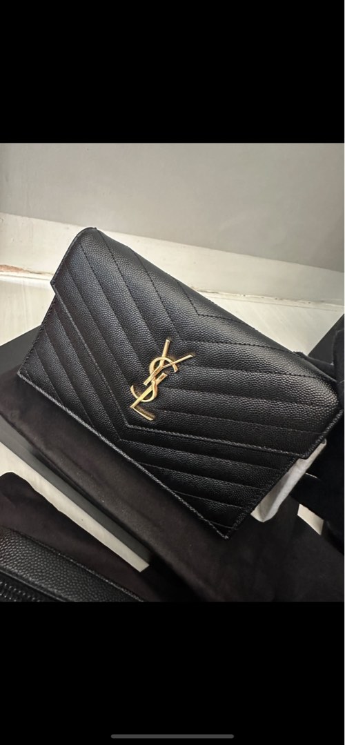 Ysl woc chain, Women's Fashion, Bags & Wallets, Cross-body Bags on ...
