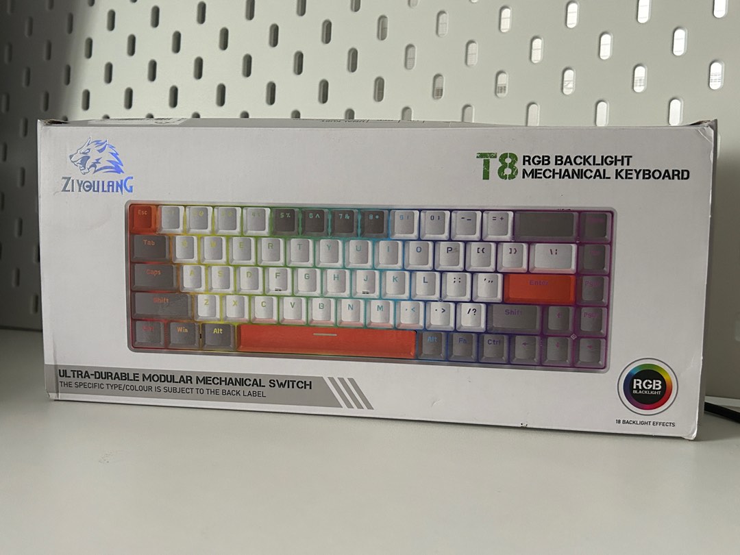 Ziyoulang T8 RGB Mechanical Keyboard, Computers & Tech, Parts ...