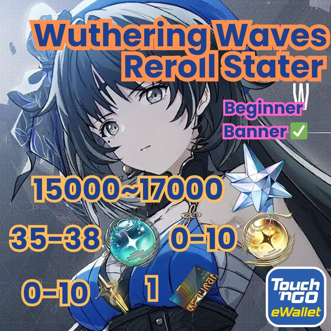 ASIA 130～160Rolls + 1 SSR Wuthering Waves Reroll Starter Account, Video ...