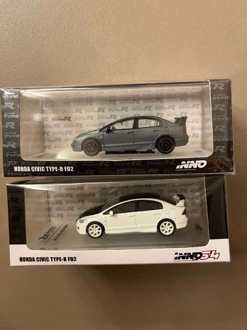 1:64 inno 64 Honda civic type r fd2 eg ef, 興趣及遊戲, 玩具 & 遊戲類 - Carousell