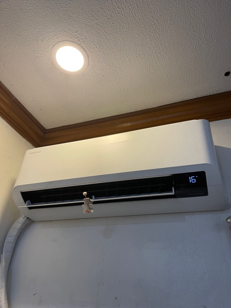 1HP SAMSUNG SPLIT TYPE INVERTER AIRCON, TV & Home Appliances, Air ...