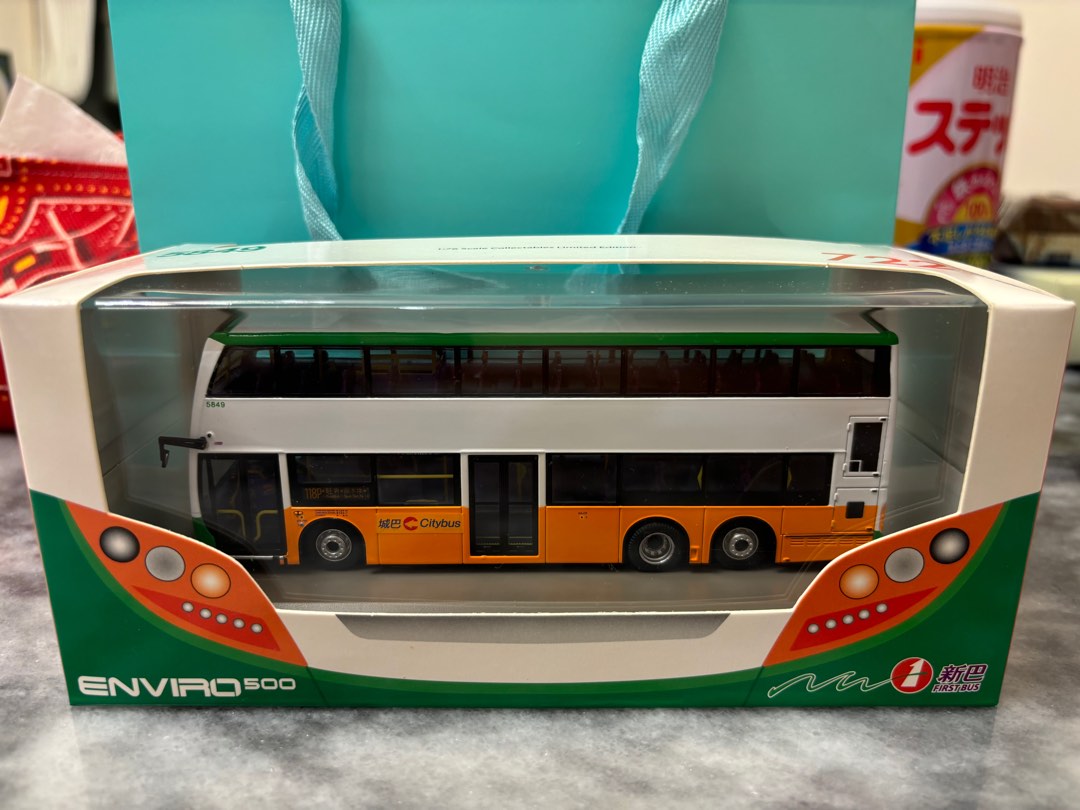 改裝品 1:76 城巴 e500 Mmc 路線118p 巴士模型, 興趣及遊戲, 玩具 & 遊戲類 - Carousell