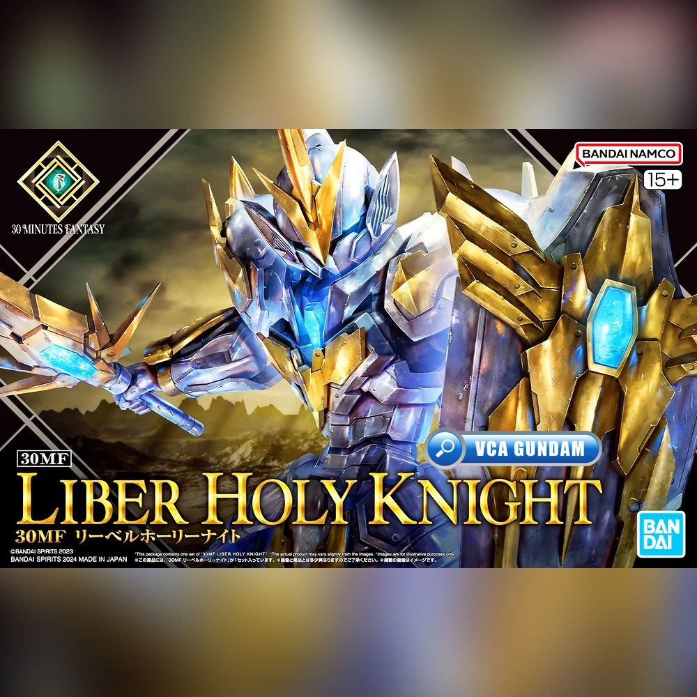 ⭐️ BANDAI NAMCO 30 MINUTES FANTASY 30MF LIBER HOLY KNIGHT ACTION FIGURE ...