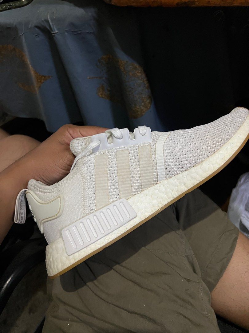 ADIDAS AMD R1 SHOES WHITE GUM, Men's Fashion, Footwear, Casual shoes on ...