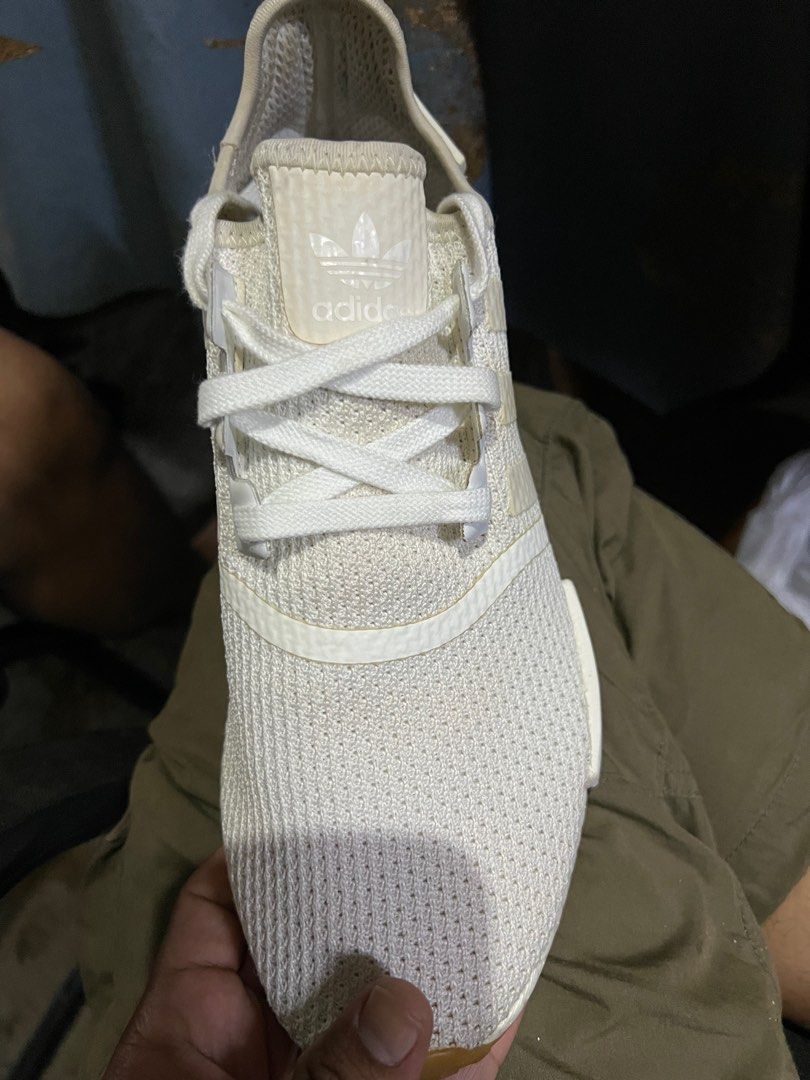 ADIDAS AMD R1 SHOES WHITE GUM, Men's Fashion, Footwear, Casual shoes on ...