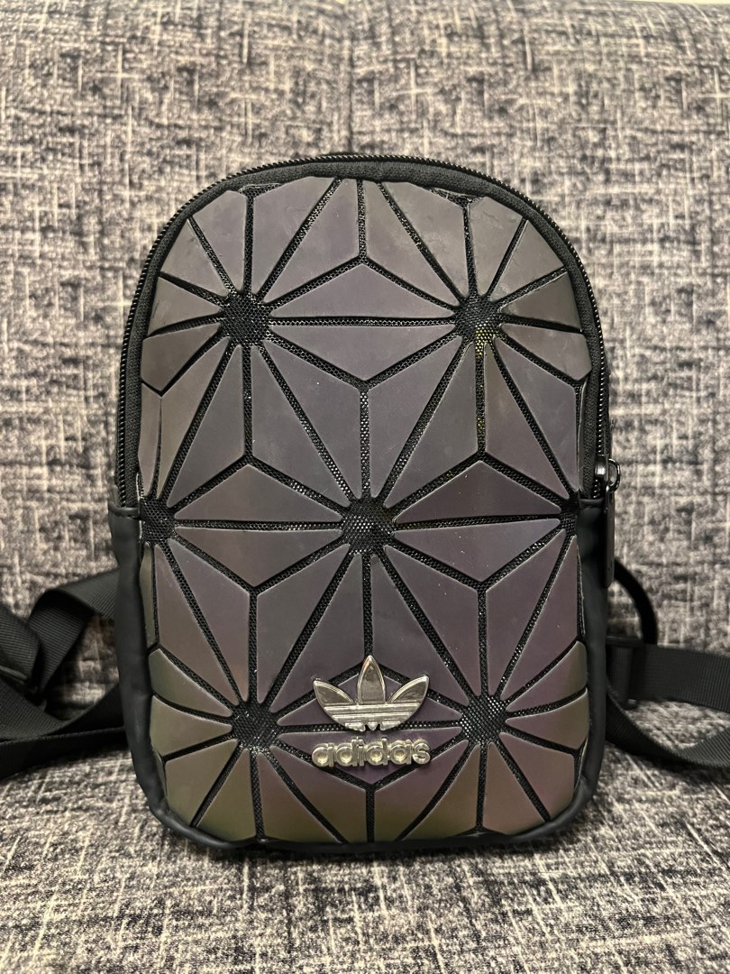 ADIDAS MINI BACK PACK ORIGINAL COLAB OF ISSEY MIYAKE, Women's Fashion ...
