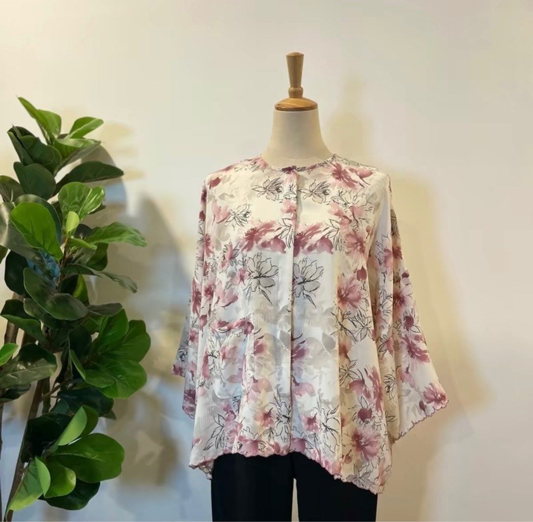 ALEENA SULAM BLOUSE BAGGY FIT TO XL, Women's Fashion, Tops, Blouses on ...