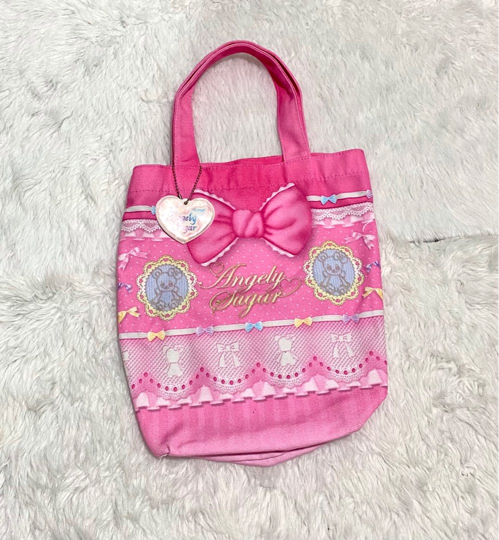 Angely Sugar Japanese Antique Aikatsu Cutlet Tote bag / dollcore ...