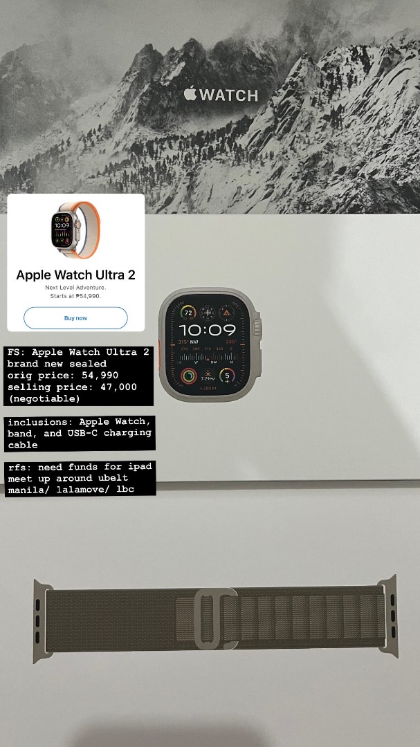 apple watch ultra 2, Luxury, Watches on Carousell