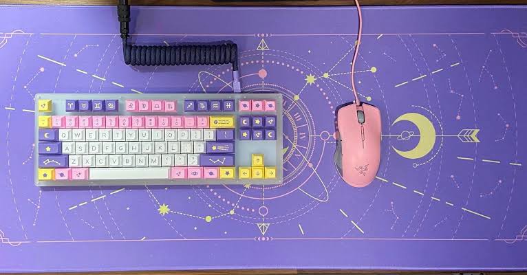 arcana periwinkle deskmat, Computers & Tech, Parts & Accessories ...