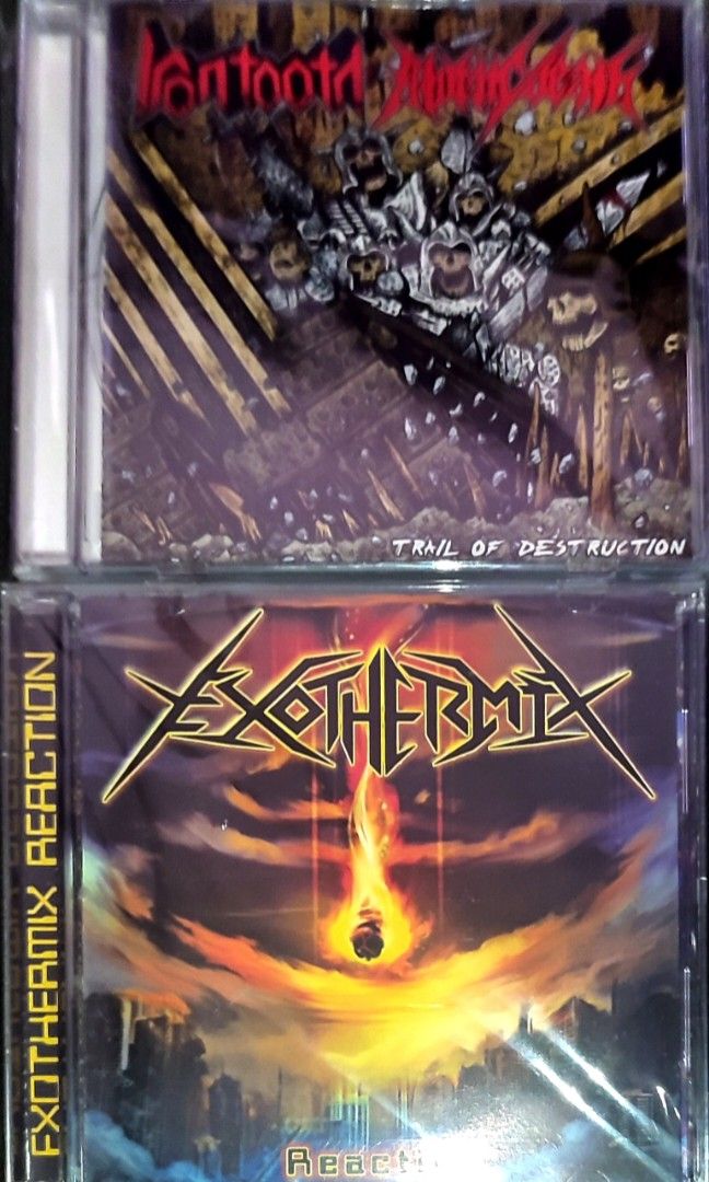 Atomicdeath / Irontooth + Exothermix Combo Sales, Hobbies & Toys, Music ...