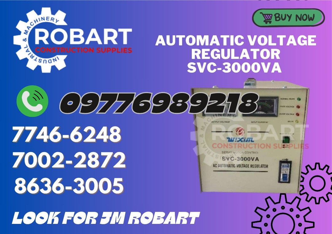 Automatic Voltage Regulator SVC-3000VA, Commercial & Industrial ...