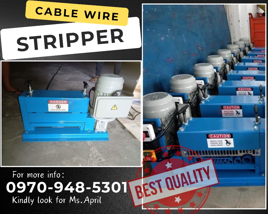Available Now Electric Cable Wire Stripper Machine, Commercial ...