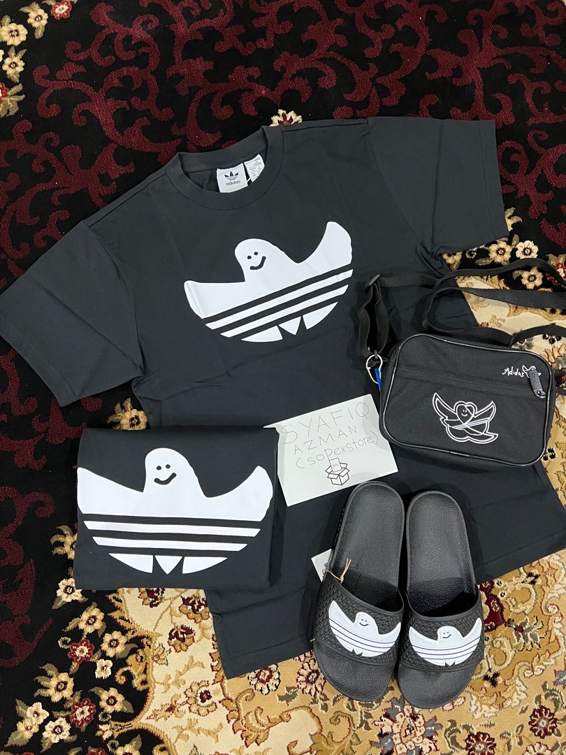 ADILETTE ADIDAS SHMOO - FY6849, Men's Fashion, Footwear, Flipflops and ...