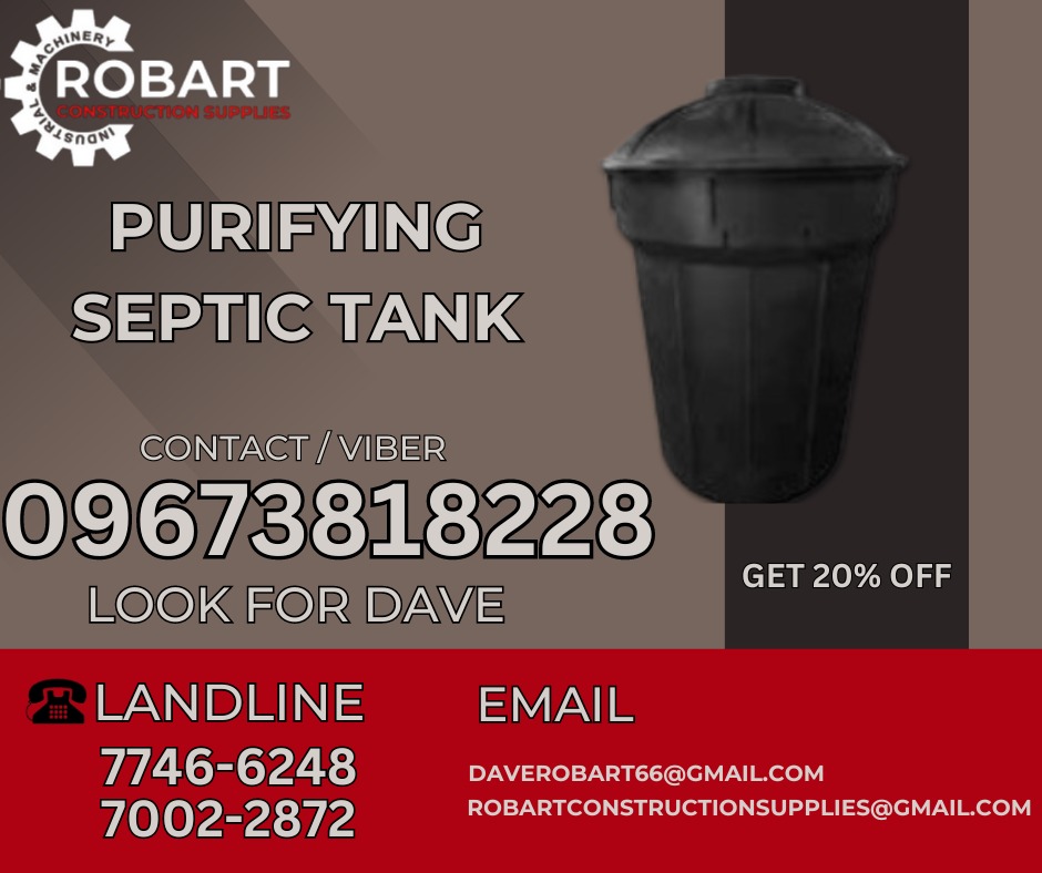 BESTANK PURIFYING SEPTIC TANK, Commercial & Industrial, Industrial ...