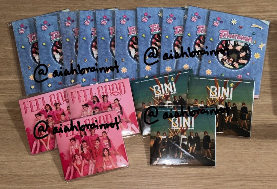 BINI OFFICIAL ALBUMS, Hobbies & Toys, Memorabilia & Collectibles, Fan ...