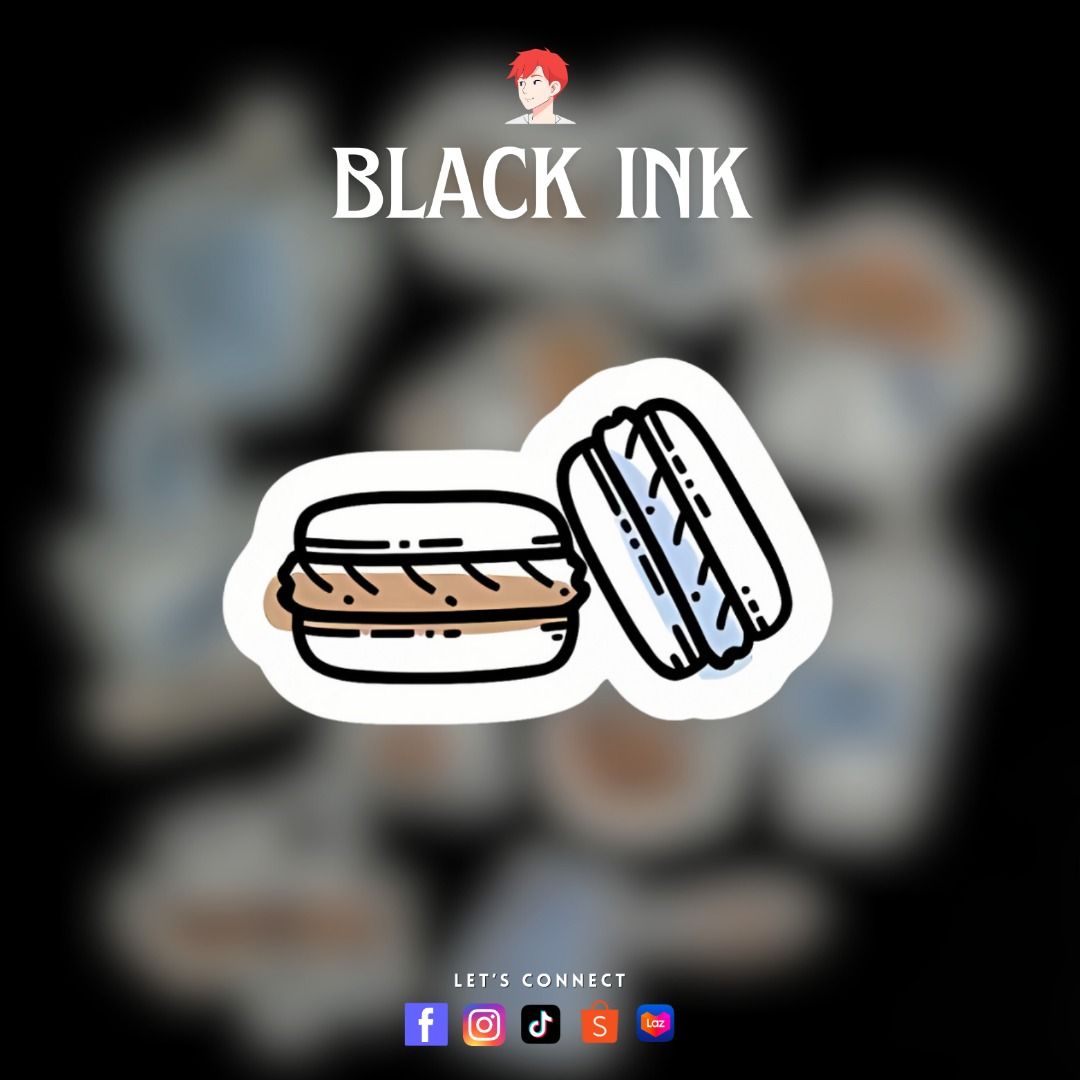 [blackink] COFFEE STICKER | Waterproof Gloss Vinyl Sticker, Hobbies ...