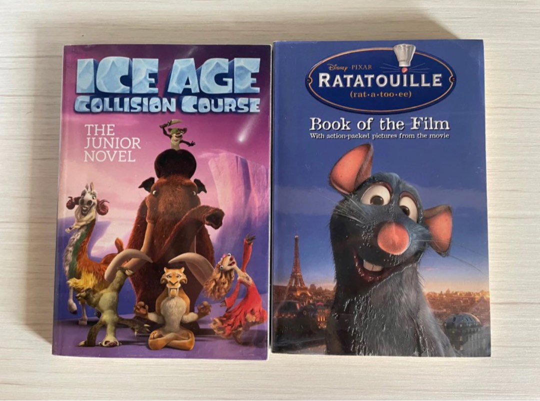 Book of the Film/Junior Novel (Ice Age & Ratatouille), Hobbies & Toys ...