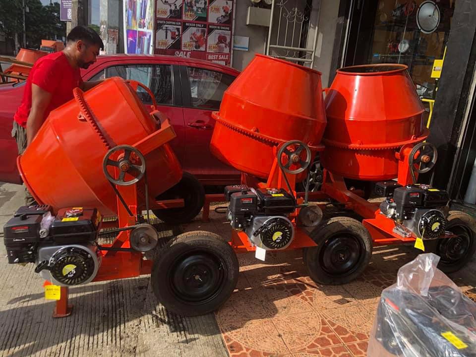 Brand New H-FRAME ONE BAGGER CEMENT MIXER WITH YAMATO ENGINE 7.5HP ...