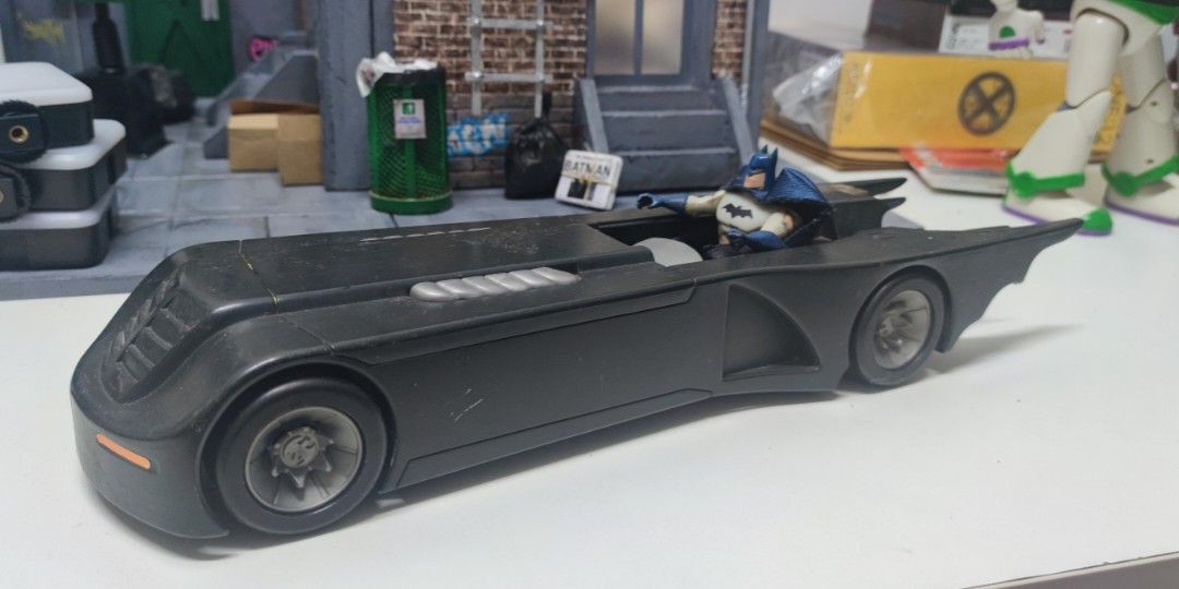 BTAS ANIMATED BATMOBILE WITH BATMAN, Hobbies & Toys, Toys & Games on ...
