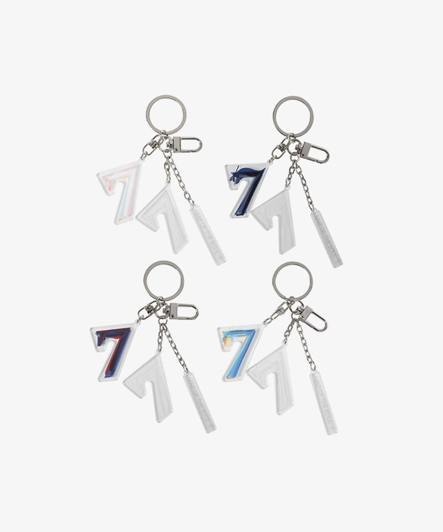 [m18 BTS MERCH] MOTS 7 Acrylic Keyring / Keychain Ver. 1 (OFFICIAL ...