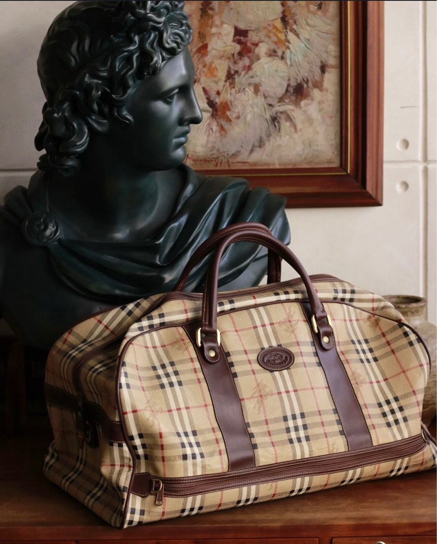 BURBERRY TRAVEL BAG, Luxury, Bags & Wallets on Carousell