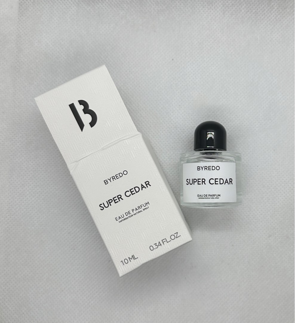 Byredo super cedar mini perfume, Beauty & Personal Care, Fragrance ...