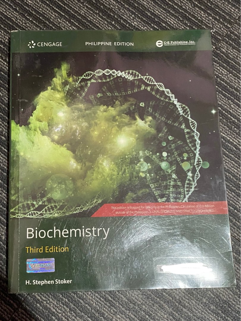 Cengage Biochemistry Book (3rd Edition), Hobbies & Toys, Books ...