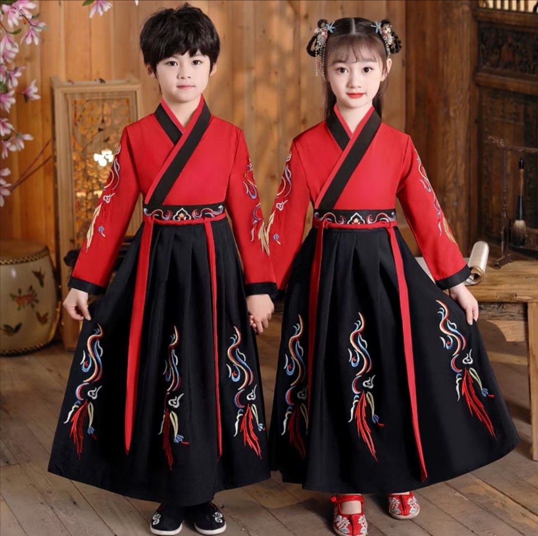 Chinese traditional hanfu, Babies & Kids, Babies & Kids Fashion on ...