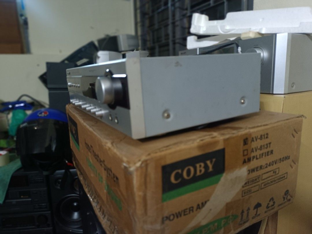 Coby Digital karaoke Hifi Amplifier AV-812, Audio, Soundbars, Speakers ...