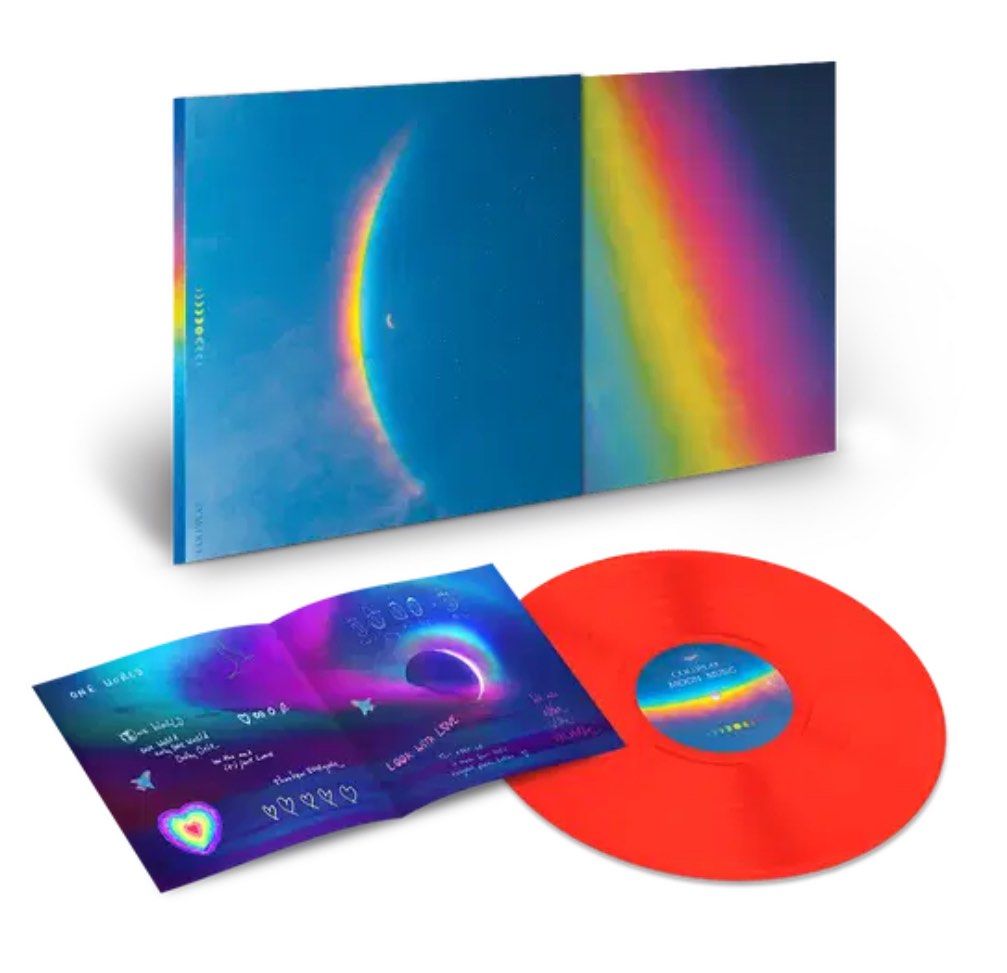 [預購]Coldplay 2024新專 Moon Music amazon exclusive blue vinyl/translucent ...