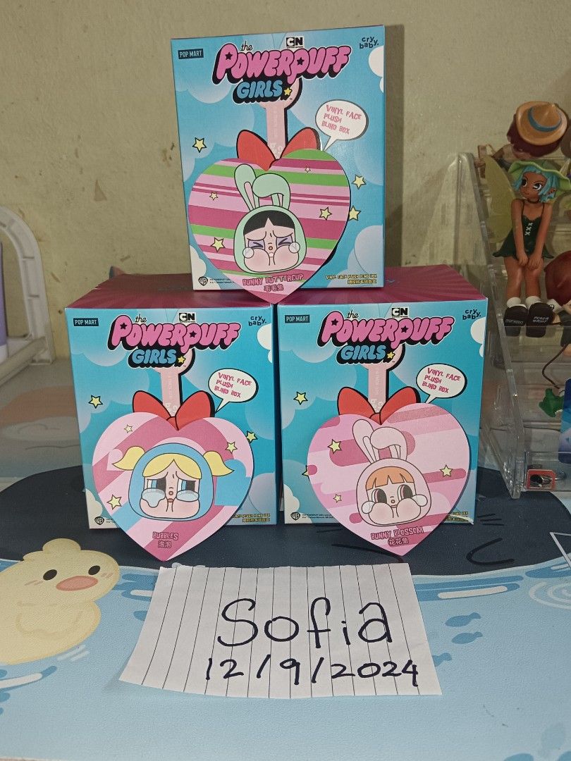 CRY BABY X POWERPUFF GIRL PENDANT, Hobbies & Toys, Collectibles ...