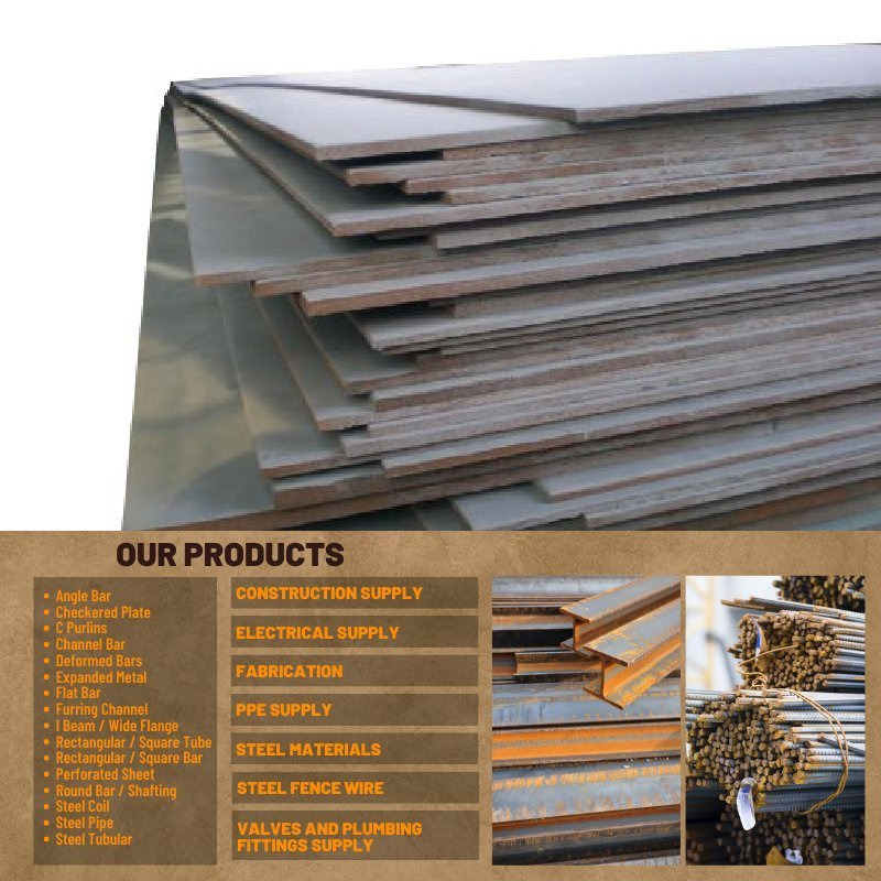 Custom Size MS Plate / Mild Steel Plate / Stiffener Plate, Commercial ...